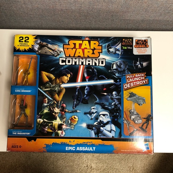 Hasbro | Toys | Star Wars Rebels Command Epic Assault Animated | Poshmark